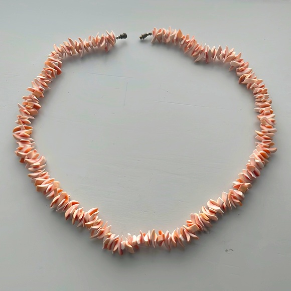 Jewelry | Stunning Large 24 Pink Puka Shell Necklace | Poshmark